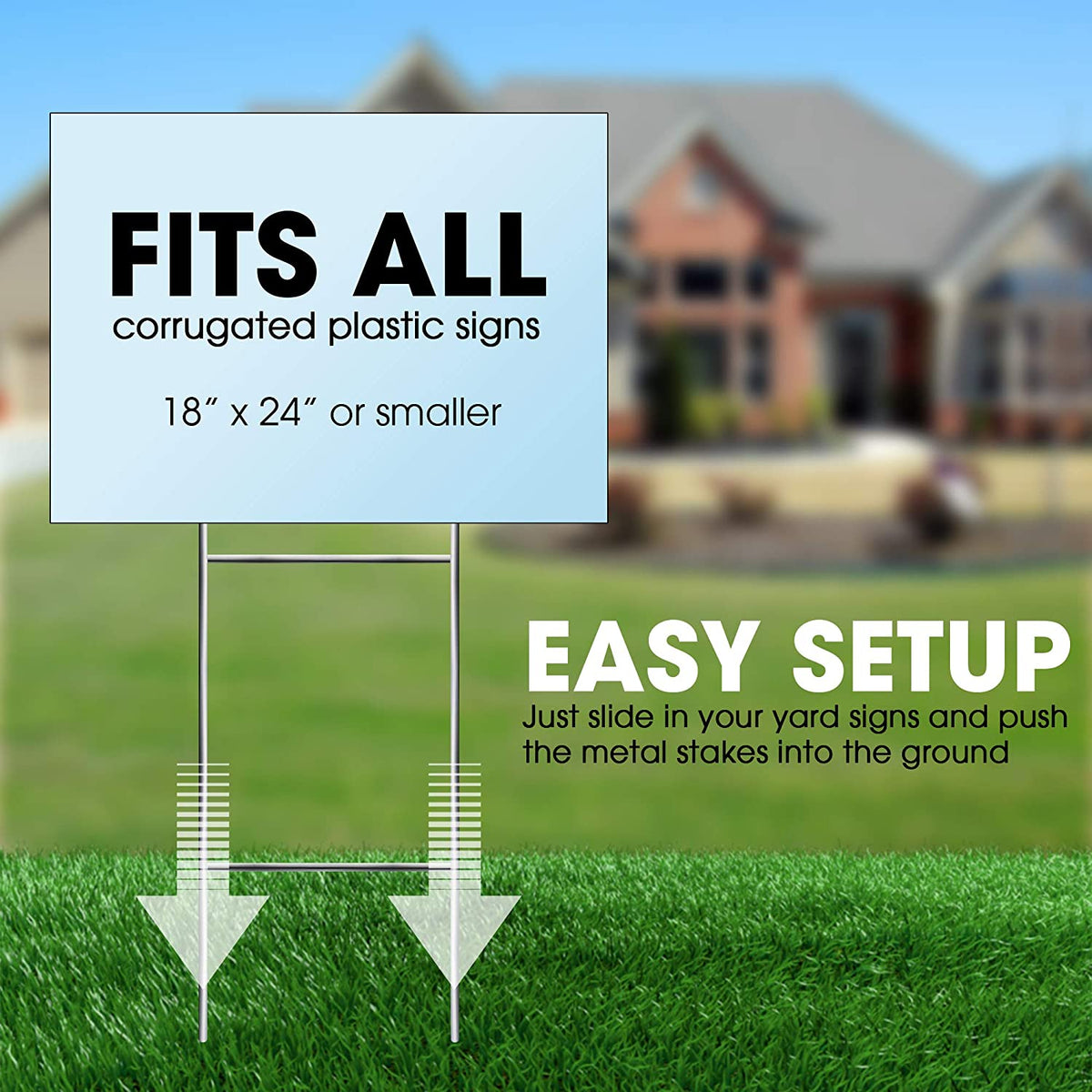 All You Need To Know About Yard Sign Stakes – SignHero