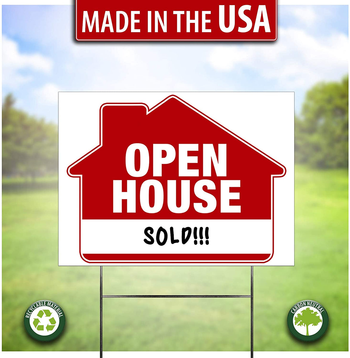 Looking for Open House Yard Signs? All You Need to Know! – SignHero