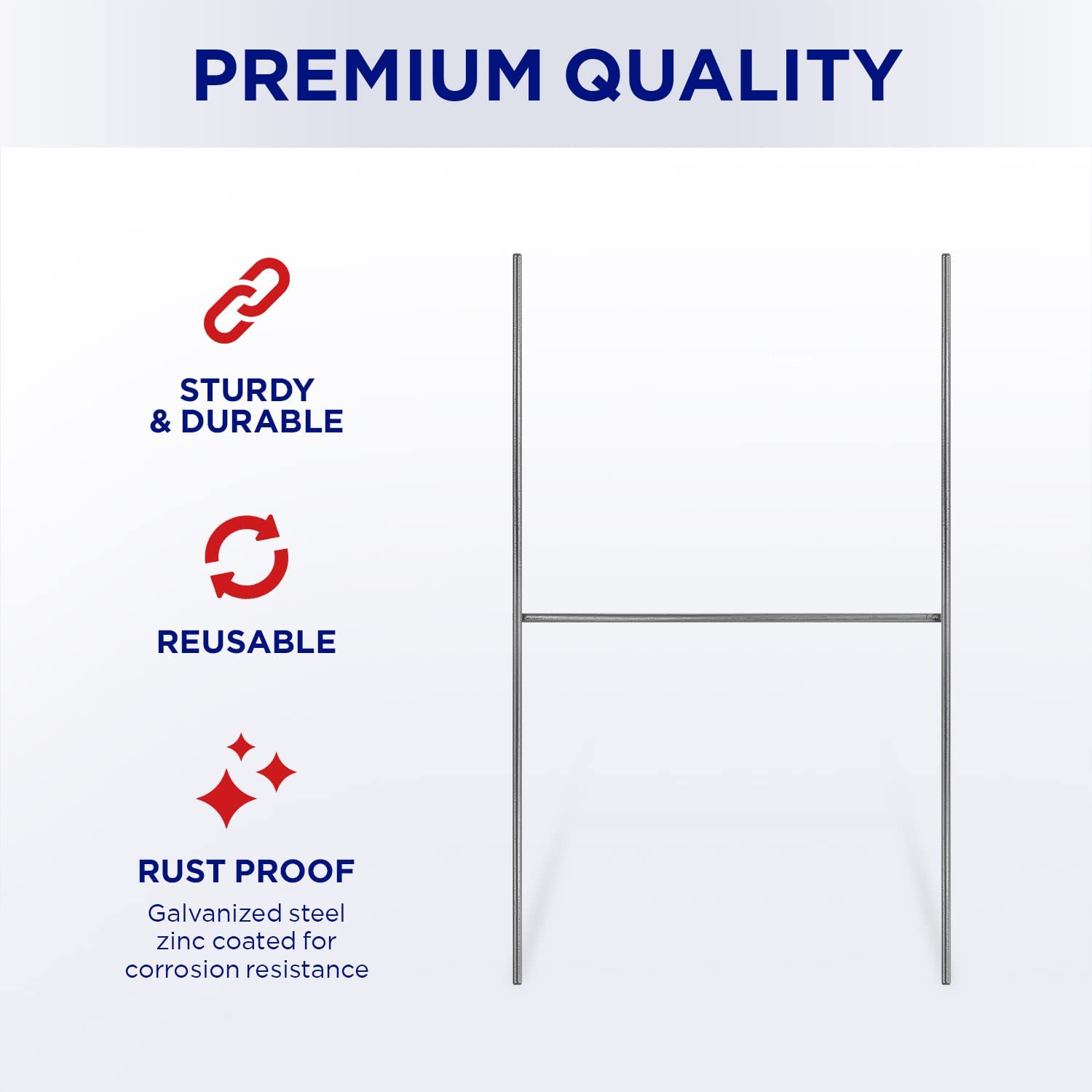 Yard Sign Stakes (15" Tall) | SignHero